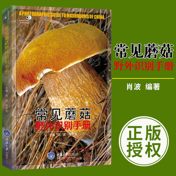 常见蘑菇野外识别手册好奇心书系蘑菇分辨手册户外探险备书籍荒野求生郊游书籍可食用和不可食用分辨我国常见大型真菌分类参考书籍