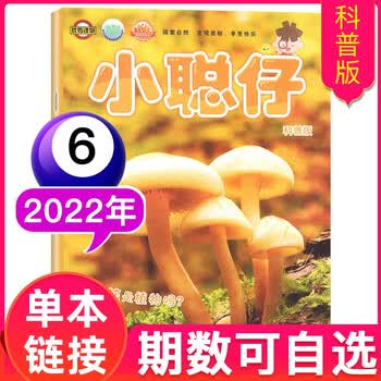 小聪仔（科普版）2022年6月新 【另有往期可选】2~8岁幼儿益智兴趣智力开发儿童科普2021过期刊杂志单本 2022年6月