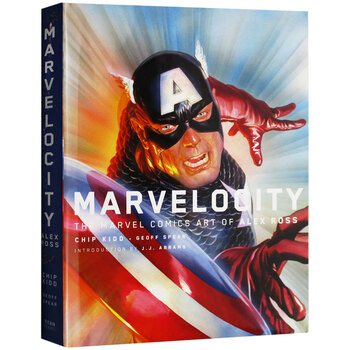 Marvelocity 英文原版 漫威都市 艾利克斯罗斯的漫威漫画艺术 Alex Ross 水彩漫画