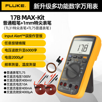 福禄克数字万用表F101 F15B+17B+18B+ F117C 115C 175C 179C FLUKE 17B MAX KIT【图片 价格 ...