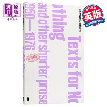 Texts for Nothing and Other Shorter Prose Beckett