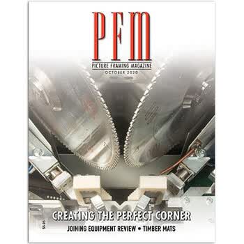 【单期可选】Picture Framing Magazine 2019/20年月刊 美国像框信息杂志 2020年10月刊