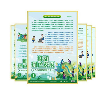 2022年六五世界环境日主题 人与自然和谐共生宣传用品. ZAG0168 六五世界环境日宣传挂图