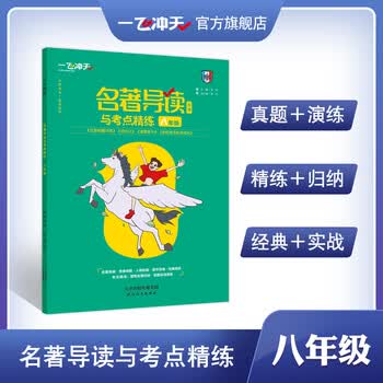 天津版一飞冲天八年级名著导读与考点精练红星照耀中国昆虫记傅雷家书钢铁是怎样炼成的