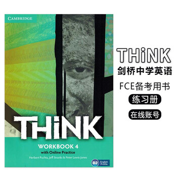 套装原版剑桥中学英语考级教材青少英语教材 Think starter级/1级/2级/3级/4级/5级 学生书/练习册/套装 4级 workbook练习册