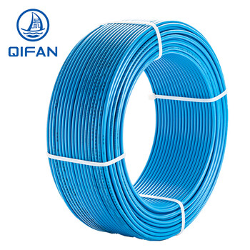 【起帆BVR】起帆（QIFAN）BVR-450/750V-1*6 铜芯软线 蓝色 100米【行情 报价 价格 评测】-京东