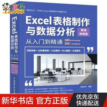Excel表格制作与数据分析从入门到精通(微课视频版)