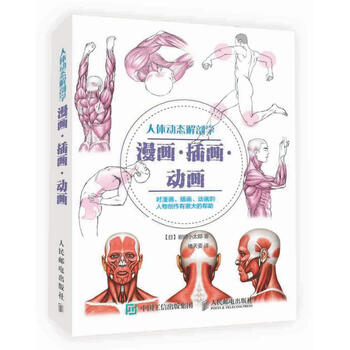 人体动态解剖学(漫画插画动画) 图书