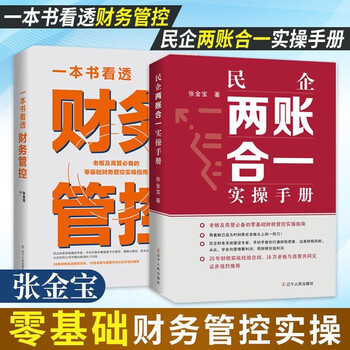 【多规格】民企两账合一实操手册 张金宝 一本书看透财务管控 避税1+2唯一安全的方法 税收筹划一本通 税收策划实战案例精选 民企两账合一实操手册+一本书看透财务管控【推荐】