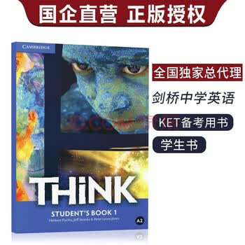 套装原版剑桥英语教材 Think Level starter、1、2、3、4、5 套装 1 级学生用书