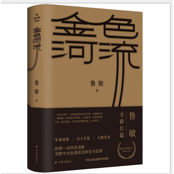 XS正版 金色河流 鲁敏 著 全新现实主义长篇力作 译林出版社