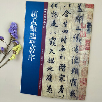 集字圣教序刘铁云本 孙宝文编名碑名帖传承系列老碑帖新版吉林文史出版社 行书字帖 赵孟頫临圣教序