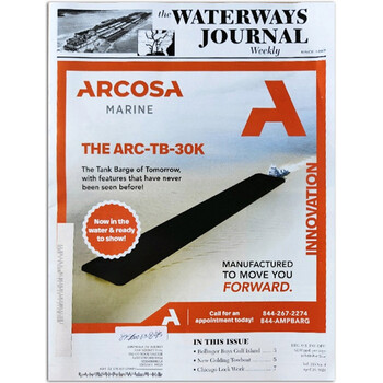 【单期可选】Waterways Jouranl Weekly 工业运输水路杂志 2021年 2021年4月26日刊