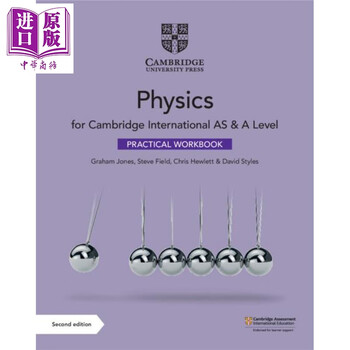 Cambridge International AS ALevel Physics Practical Workbook 正版剑桥物理实践练习册 英文原版进口教材