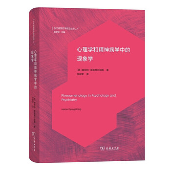 心理学和精神病学中的现象学（当代德国哲学前沿丛书）