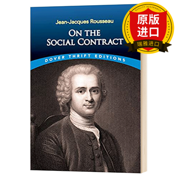 卢梭：社会契约论 英文原版 Rousseau-On the Social Contract  政治哲