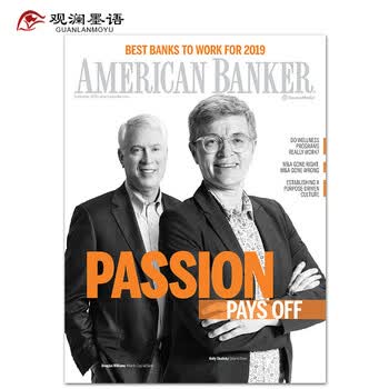 【单期可选】American Banker 2019/20年 美国银行家 商业财经杂志 2019年9月刊