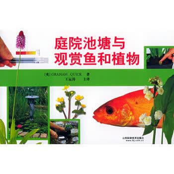 庭院池塘与观赏鱼和植物