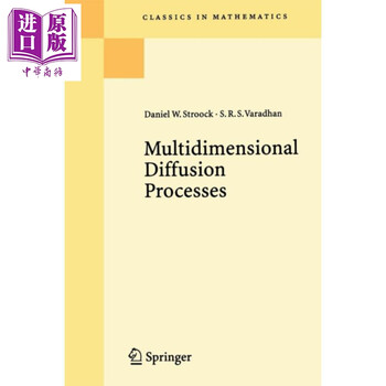 Multidimensional Diffusion Processes 英文原版D Stroock