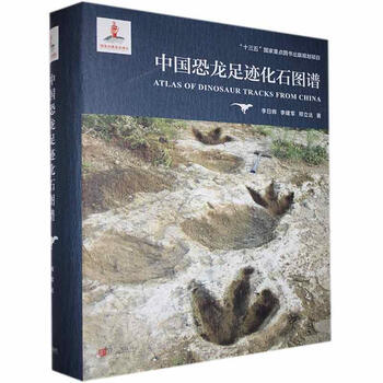 包邮：中国恐龙足迹化石图谱科普读物  图书