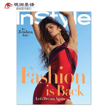 【单期可选】InStyle 时新 2021年月刊 美国女性服饰美容服装时尚杂志 2020年9月刊