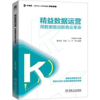 精益数据运营 用数据驱动新商业革命 开课吧组 数字化人才职场赋能系列丛书  计算机与互联网 精益数据运营——用数据驱动新商业革命