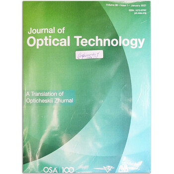 【单期可选】Journal of Optical Technology Vol.88 光学技术杂志 2021年1月刊