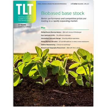 【单期可选】Tribology and Lubrication Technology 美国润滑剂的应 2021年4月刊