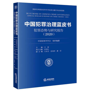 RT正版 中国犯罪治理蓝皮书:犯罪态势与研究报告(2020)