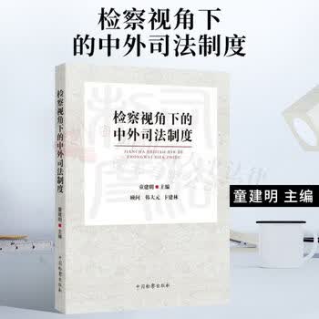 2021新书 检察视角下的中外司法制度