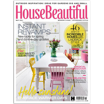 【单期可选】House Beautiful 住宅美化 2020/21年月刊 英国家居装饰设计杂志 2021年5月刊