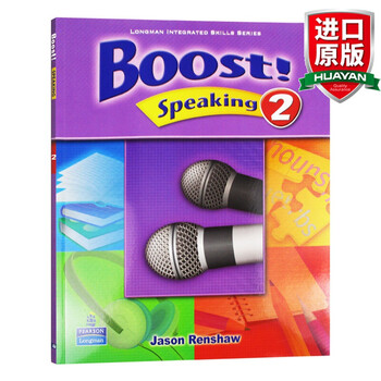 英文原版 培生朗文中学英语教材 口语分级强化训练2 Boost Speaking L2级 口语练习