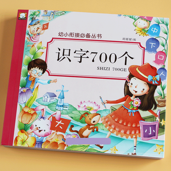 宝宝早教认知卡片幼儿园看图识字卡片3-6岁学龄前儿童启蒙认字卡 识字700个