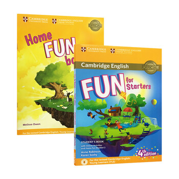 新版剑桥少儿一级英语考试 英文原版 Fun for Starters Student's Book