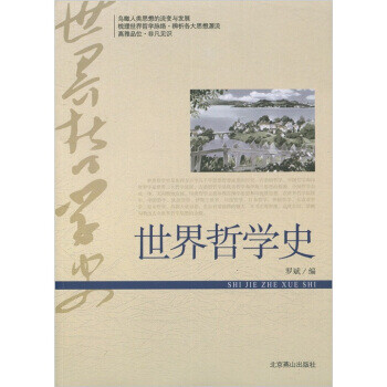 世界哲学史 罗斌 编【正版书】