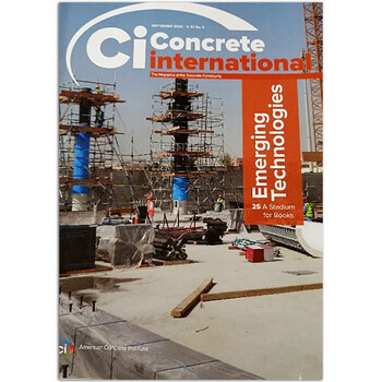 【单期可选】Concrete International  英文国际混凝土设计技术杂志 2020年9月刊