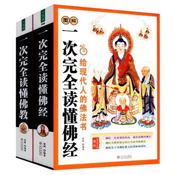 正版全2册图解一次完全读懂佛教佛经学佛入门佛学基础知识六祖坛经禅宗无量寿经法华经华严经地藏菩萨本愿经