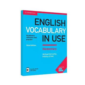 剑桥英语English Vocabulary in Use原版进口词汇学习工具书初中高级4本英文英式  剑桥 初级词汇书
