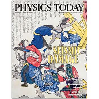 【单期可选】Physics Today 今日物理学杂志 2020/21年月刊 2021年1月刊