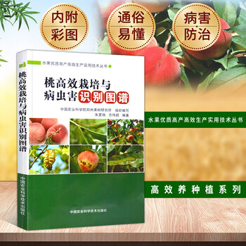 桃高效栽培与病虫害识别桃树栽培技术图谱桃树修剪书籍桃树管理技术书桃树修剪书籍似猕猴桃种植书果树种植栽