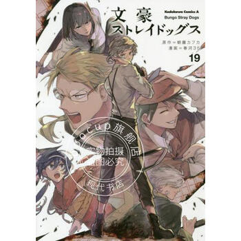 进口日文 漫画 文豪野犬 文豪ストレイドッグス 19