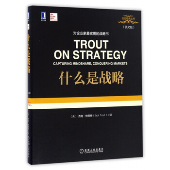 什么是战略(英文版)(精)/定位经典丛书