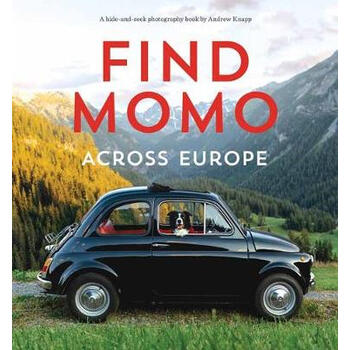 寻找莫莫：欧洲 英文原版 边牧 Find Momo Across Europe: Another Hide-And-Se... 狗狗摄影书