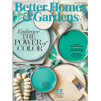【单期可选】Better Homes And Gardens 美国美好住宅与庭园 2021月刊 2021年4月刊