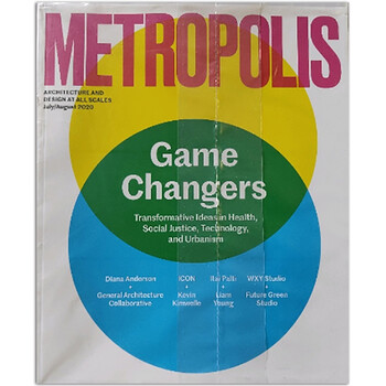 【单期可选】Metropolis 2020/21年月刊 大都市 美国建筑设计杂志 2020年7/8月合刊