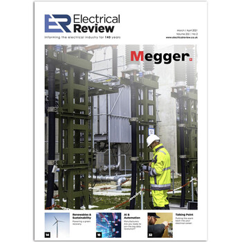 【单期可选】Electrical Review 英国电气工业评论杂志 2021年3/4月合刊 2021年3/4月合刊