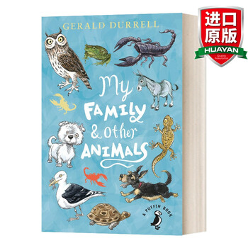 My Family and Other Animals 英文原版 我的家人与其他动物 英文版 进口英语原版书籍 预售