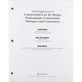 Legal Update (2020) for Construction Law for Des