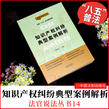 2022新版 知识产权纠纷典型案例解析 八五普法用书法官说法丛书第二辑 常见知识产权纠纷案例法律常识普及法律实务书籍