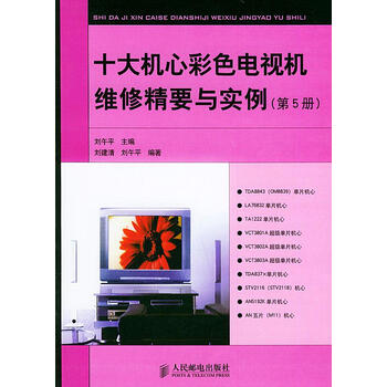 十大机心彩色电视机维修精要与实例